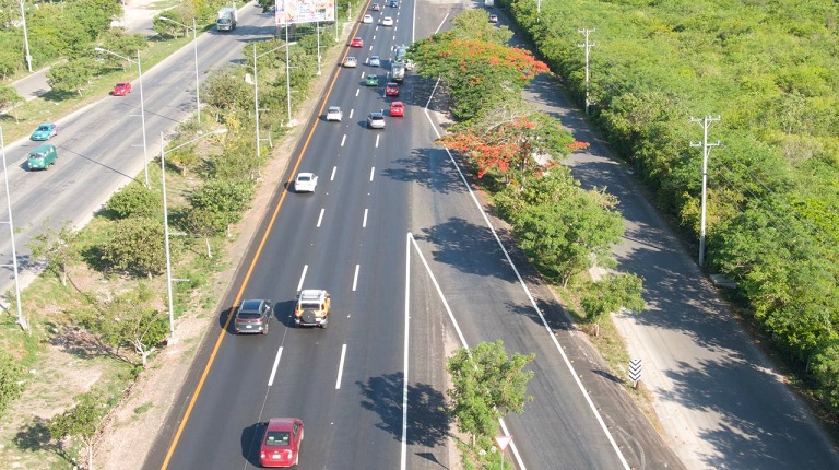 Avanza la repavimentación de 13km del Periférico de Mérida