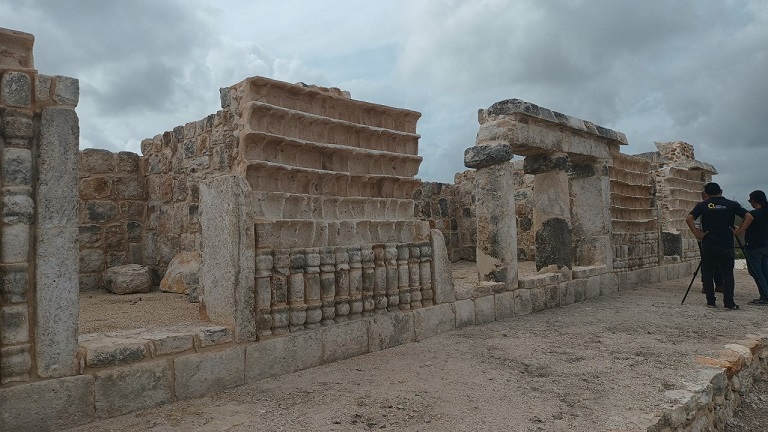 ¡Majestuoso! Encuentran edificios mayas en Kanasín